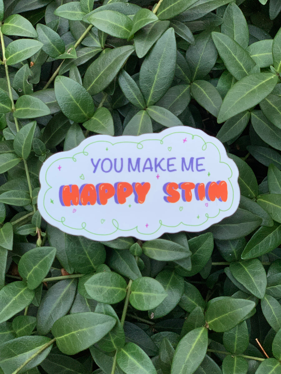 Happy Stim Sticker – PocketBean