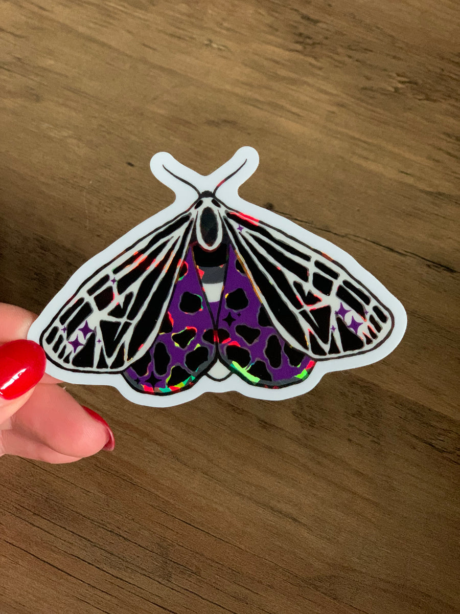 Pride Moth Stickers – PocketBean