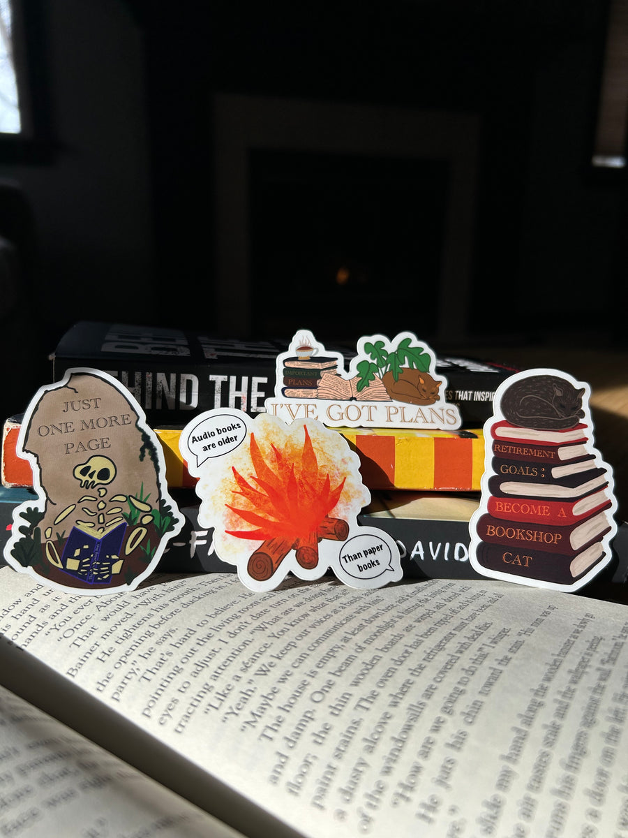 Just One More Page Sticker – PocketBean