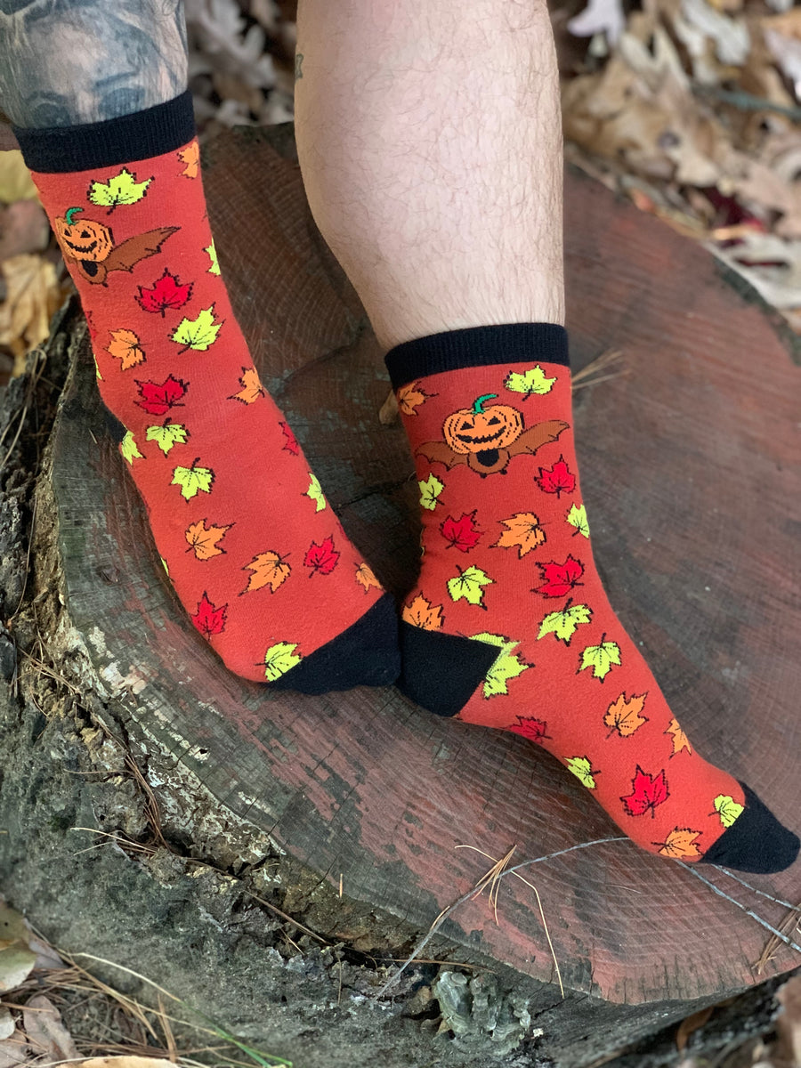 Fall Bat Socks – PocketBean
